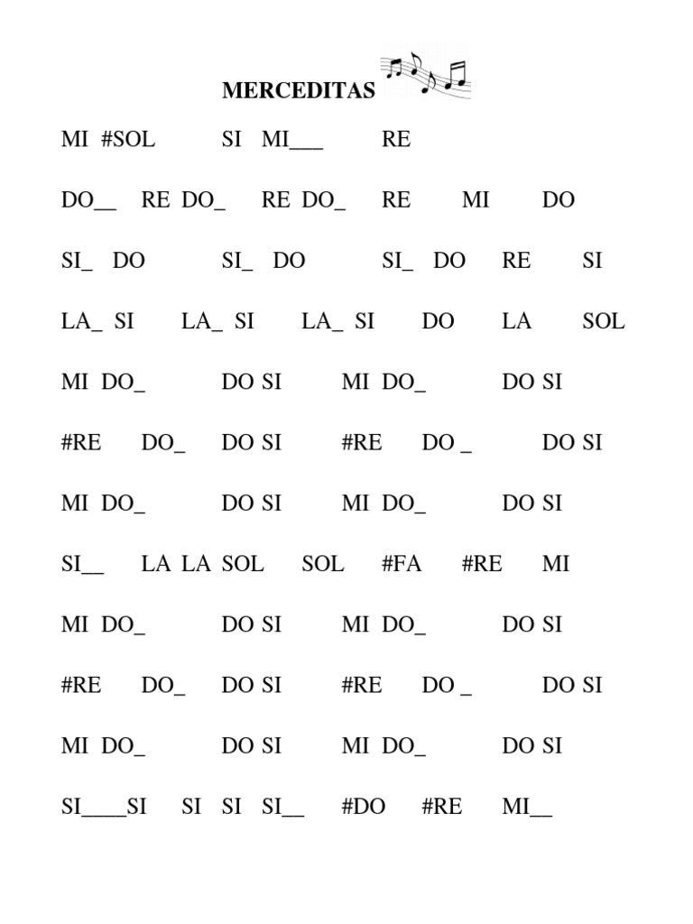 Merceditas | PDF