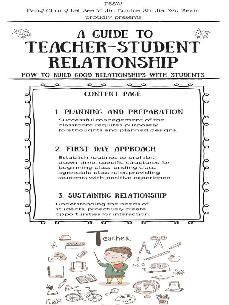 Building Positive Teacher-Student Bonds | PDF | Classroom | Motivation