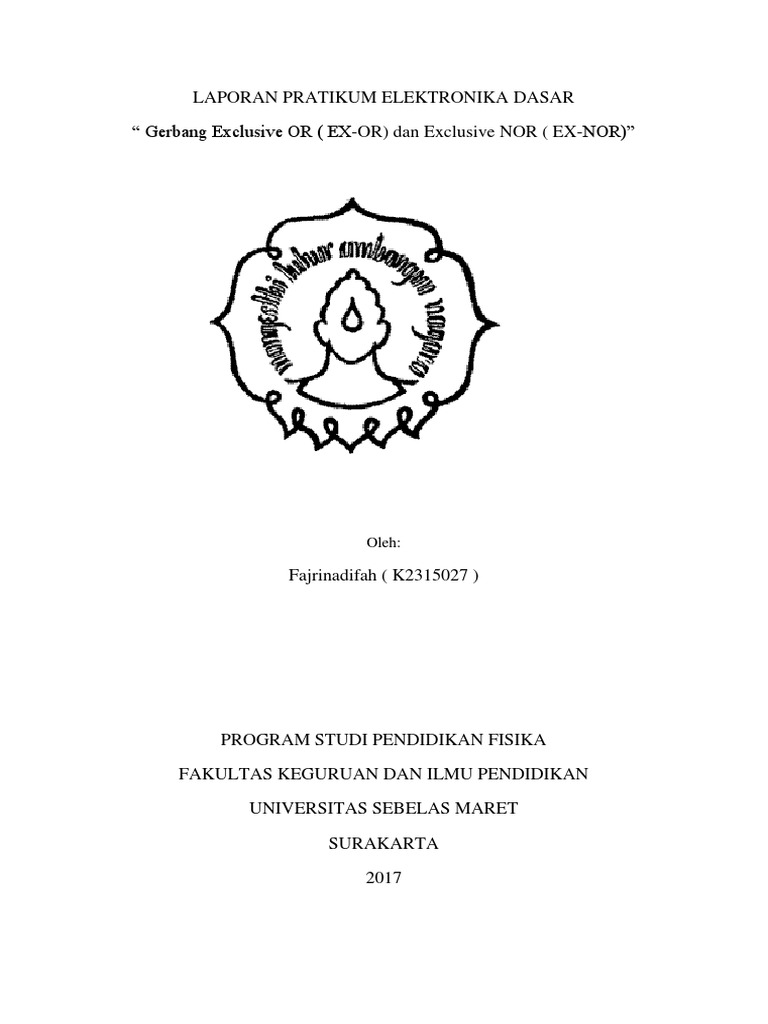 Laporan 3 Exor Exnor | PDF | Metode & Bahan Ajar