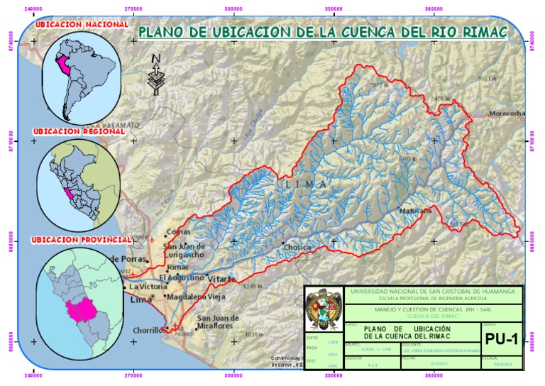 Ubicacion Rimac | PDF