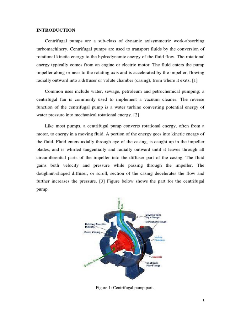 Centrifugal Experiment | PDF | Pump | Hydraulic Engineering