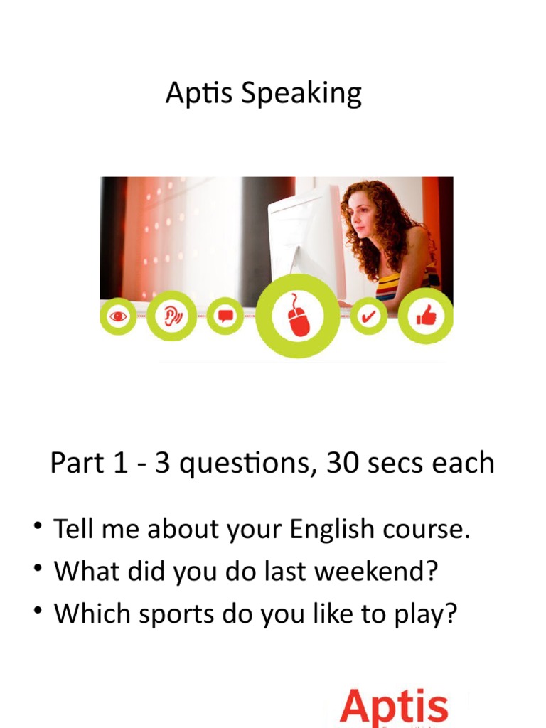 Aptis Speaking Part 1 Guide | PDF | Language Arts & Discipline