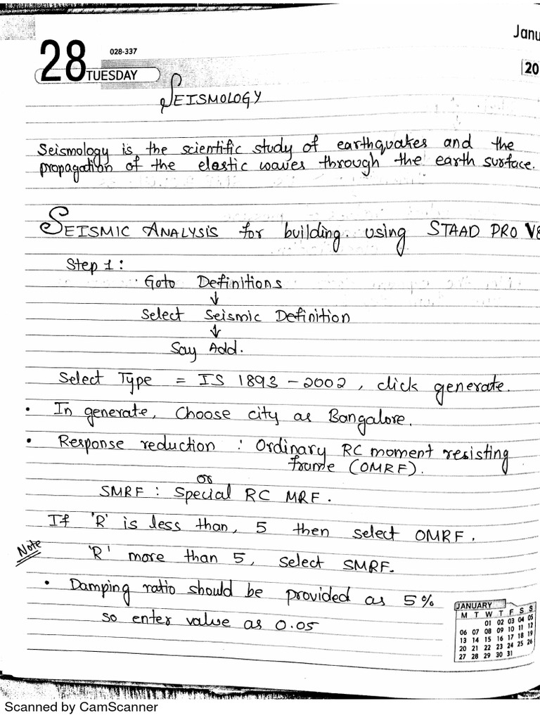 STAAD Static Analysis Procedure | PDF