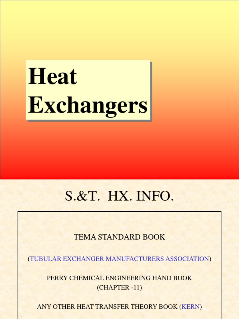 Heat Exchangers | PDF | Heat Exchanger | Pipe (Fluid Conveyance)