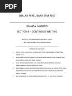 SPM Paper 2 Part 3 (Extended Writing) - Format | PDF | Fast Food ...