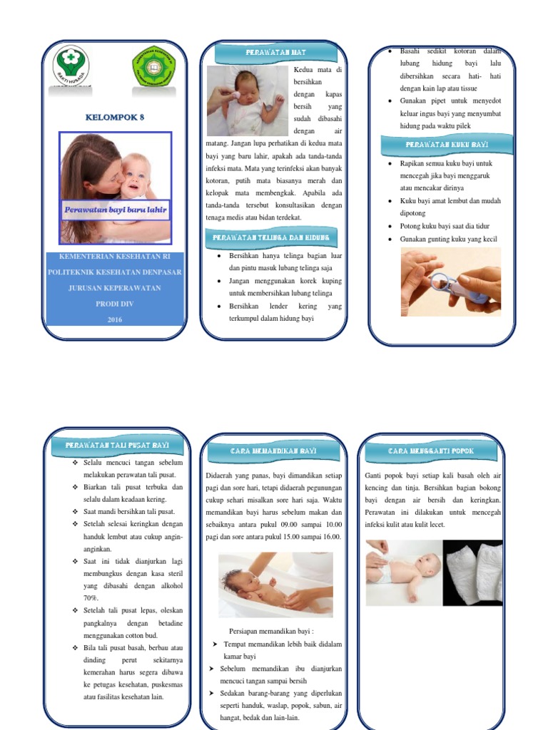 Leaflet Perawatan BBL KLP 8 | PDF