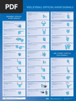 FIBA Officiating Signals | PDF | Hand | Referee