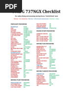 Airbus A380 Checklist | PDF | Cockpit | Transponder (Aeronautics)
