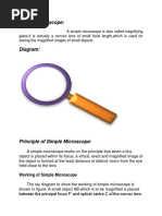 Optical Instruments Class 12 Investigatory Report | PDF | Eye | Microscope