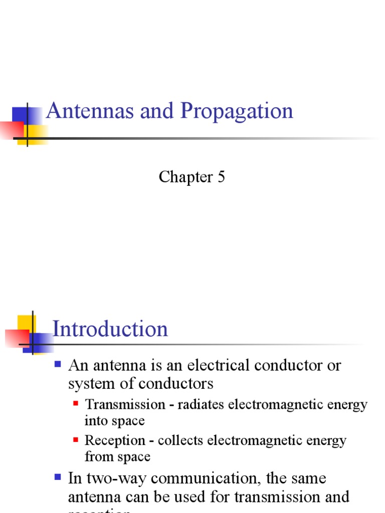 Chap 5 | PDF | Antenna (Radio) | Radio Propagation