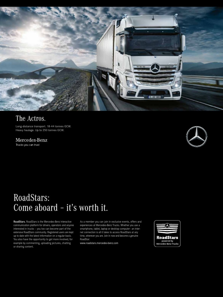 The New Actros PDF | PDF | Hvac | Automotive Industry