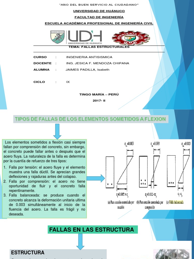 Fallas en La Estructura | PDF | Mecánica de fractura | Falla (geología)