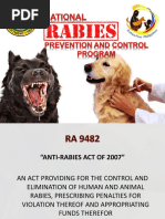 RA 9482 - Anti Rabies Act of 2007 | PDF | Rabies | Vaccination