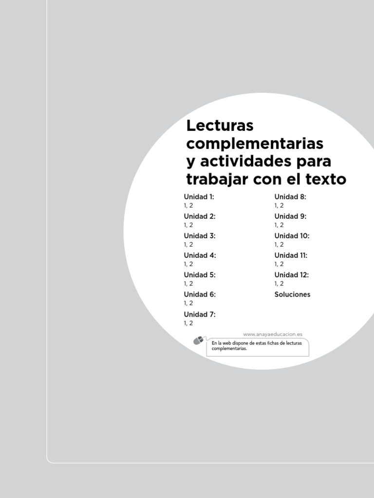 Lecturas Complementarias 3º Eso PDF | PDF | Poesía | Science