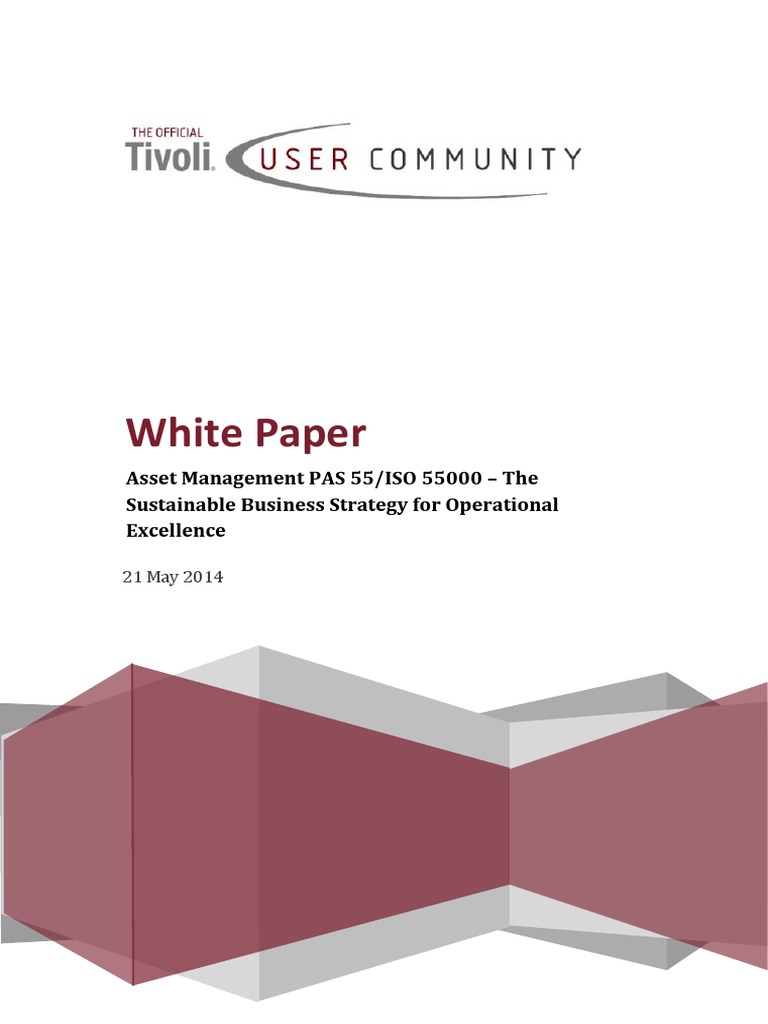 Asset Management PAS 55 ISO 55000 | PDF | Strategic Management ...