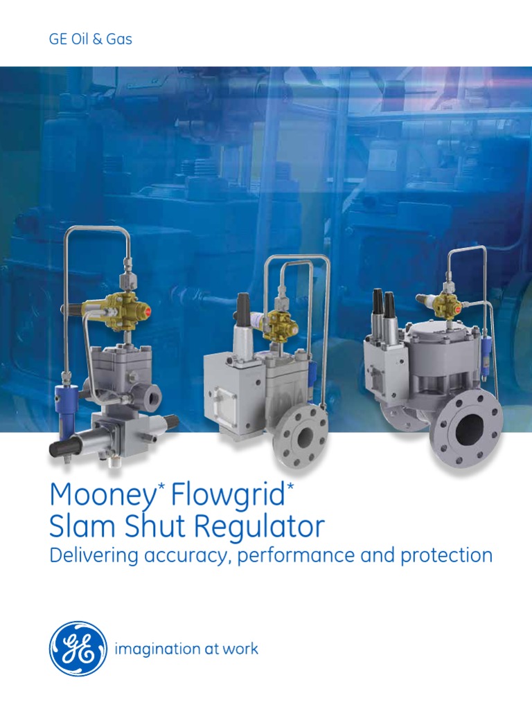 Mooney Flowgrid Slam Shut Regulator | PDF | Valve | Manufactured Goods