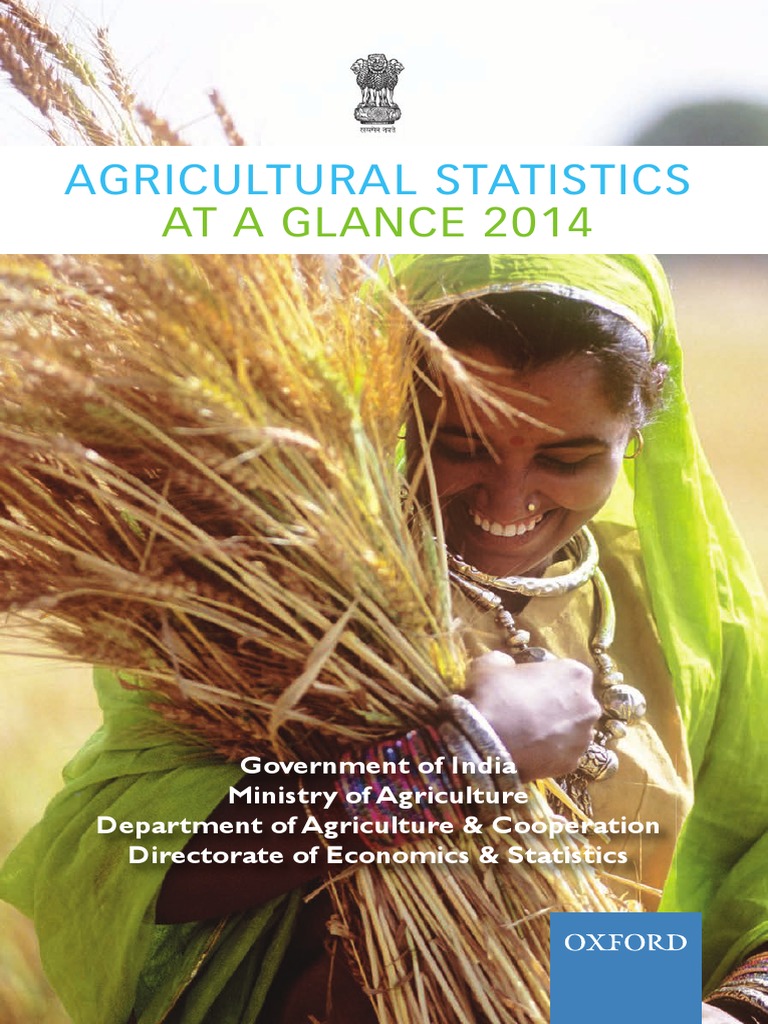 Agricultural Statistics at Glance2014 PDF | PDF | Agronomy | Agriculture