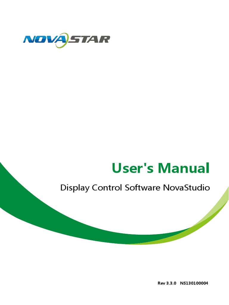 NovaStudio User Manual-V3.3.0 | PDF | Adobe Flash | Page Layout