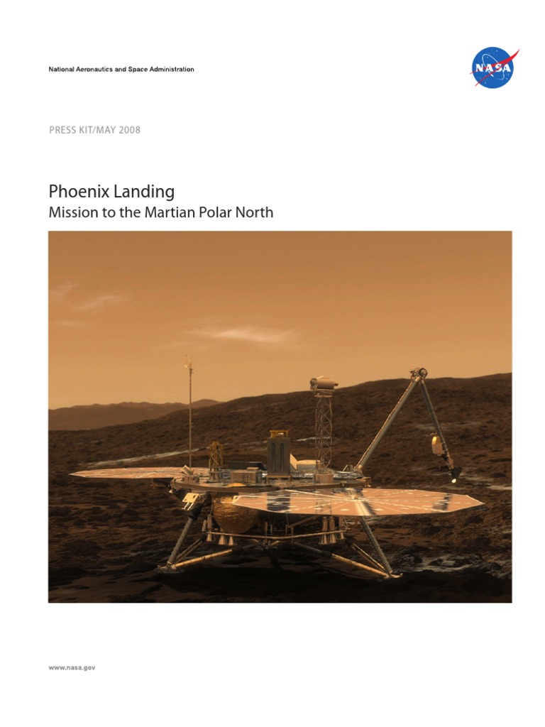 Phoenix Mars Mission Press Kit 2008 | PDF | Science & Mathematics