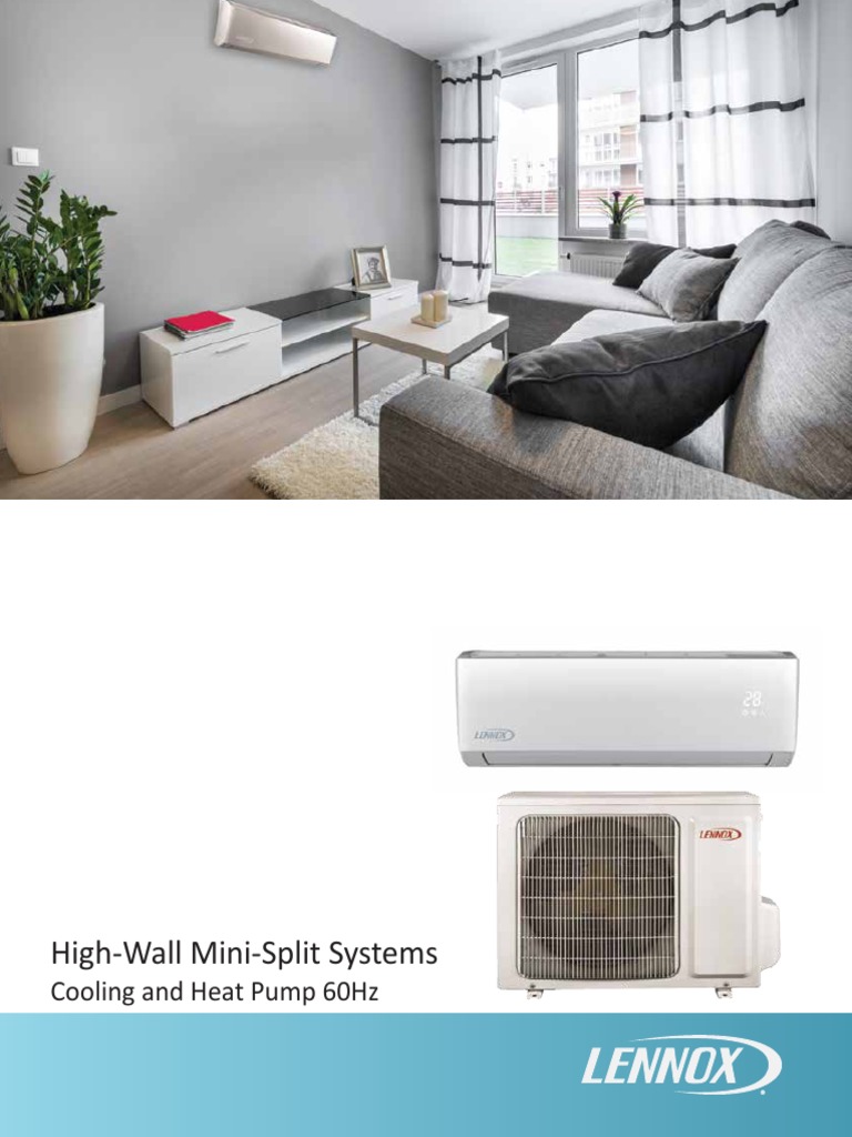Mini Splits Lennox e Inverters Nuevo Modelo PDF | PDF | Air ...