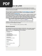 Manual Básico de Overleaf | PDF | Fórmula | Informática