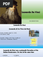 Leonardo Da Vinci PowerPoint Presentation | PDF | Leonardo Da Vinci