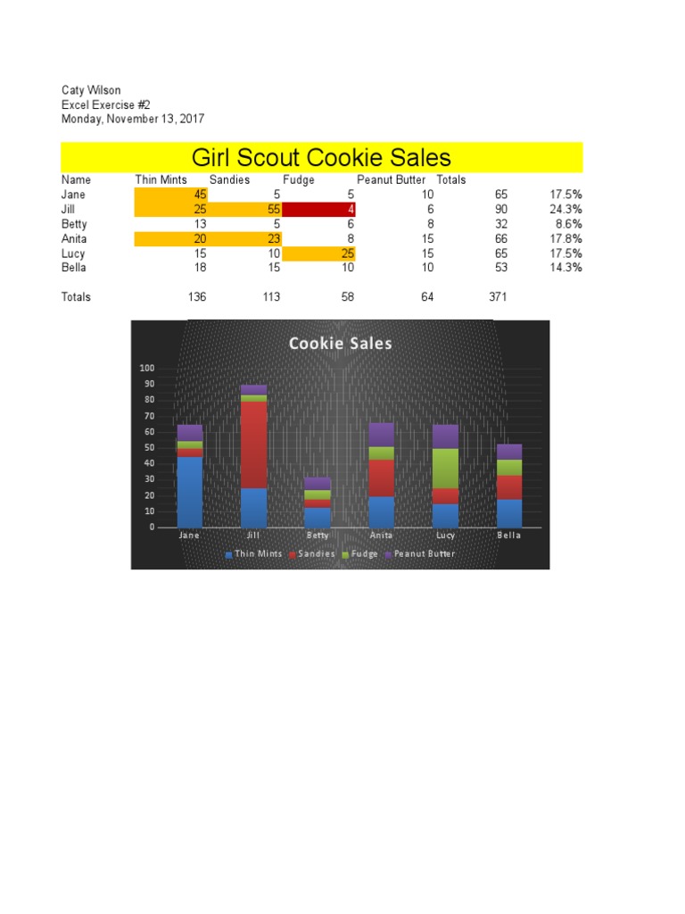 Excel Exercise 2 | PDF