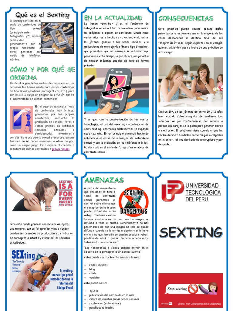 Qué Es El Sexting | PDF | Comunicación | Sexo