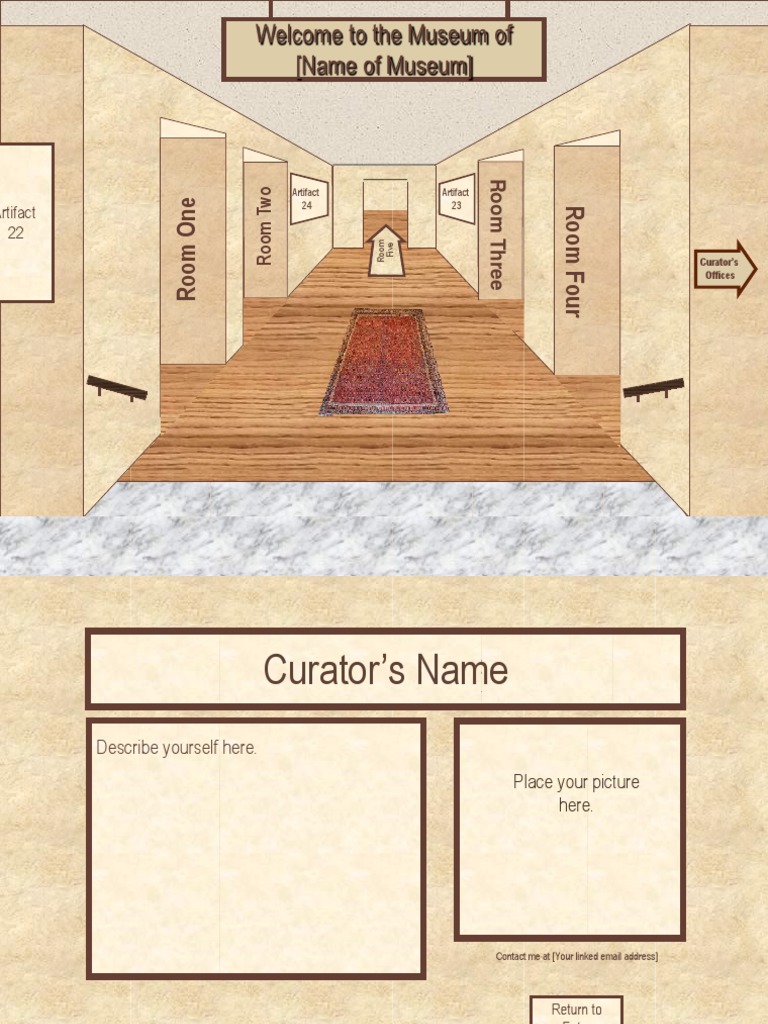 Welcome To The Museum of (Name of Museum) : Artifact 22 | PDF | Museum ...