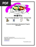 MBTI Scoring Sheet | PDF | Evaluation Methods | Psychological Concepts