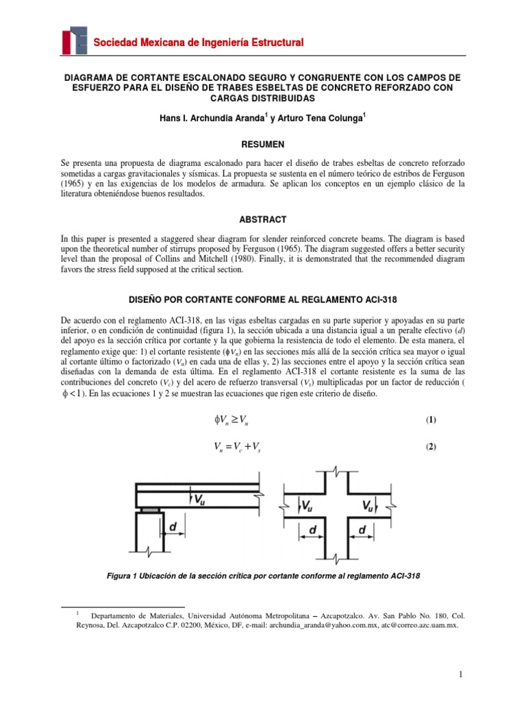 Diseño de Trabes de Concreto Reforzado | PDF | Diseño | Teoría