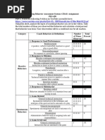 Csai 2 Precompetitive Anxiety Test | PDF | Anxiety | Self Esteem