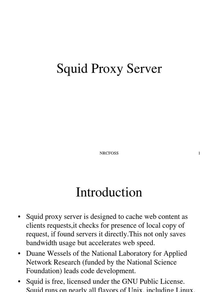 Squid Proxy Server | Proxy Server | Computer Architecture