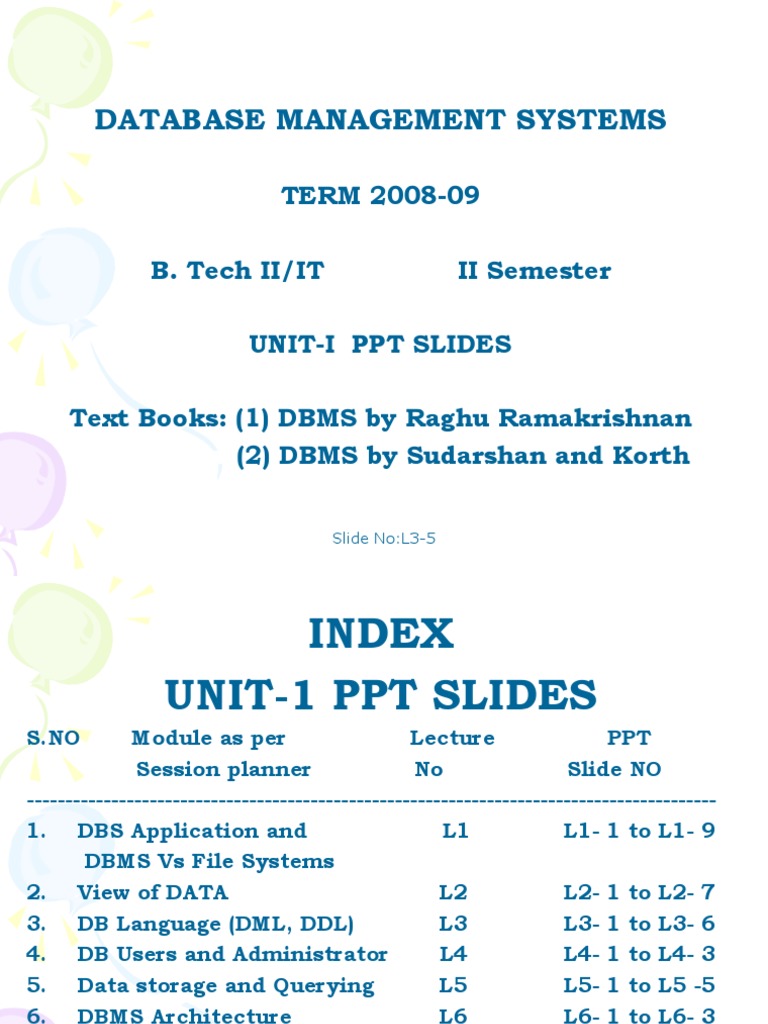 Unit01 DBMS | PDF | Databases | Conceptual Model