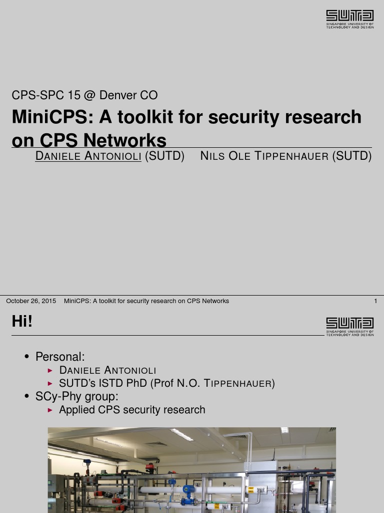Mini Cps | PDF | Programmable Logic Controller | Scada