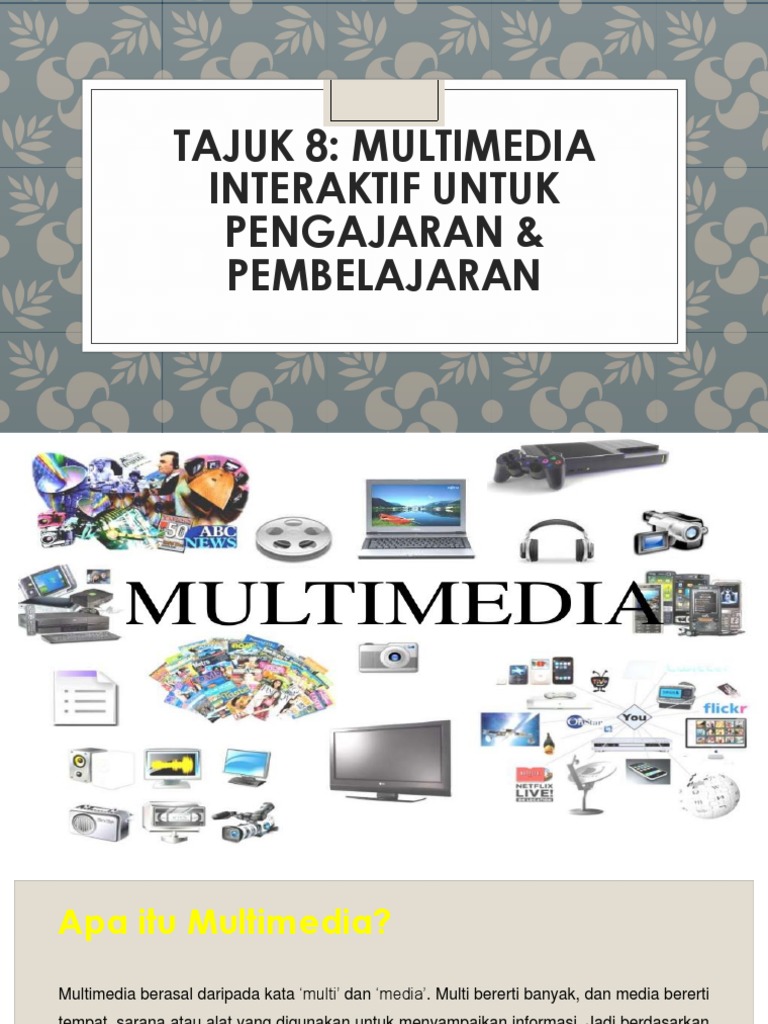 Multimedia Interaktif | PDF | Seni