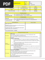KSSM English Lesson Plan For Form 2 (Sample) | PDF | Lesson Plan ...