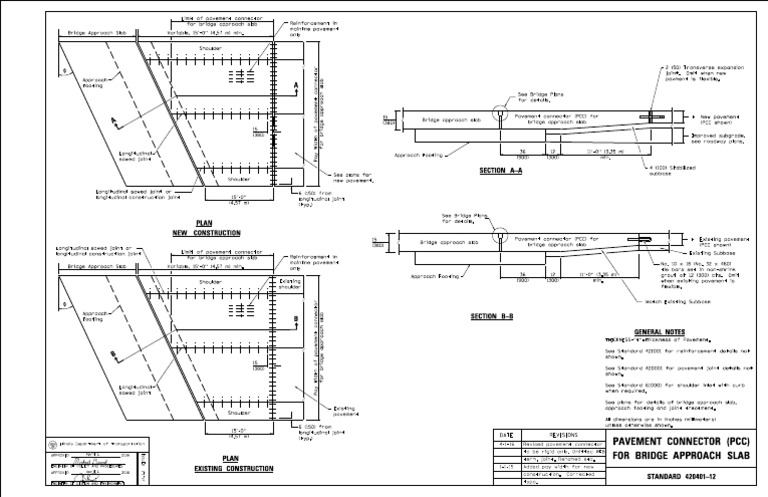 PCC Slab Specifications for Bridges | PDF | Road Surface | Civil ...