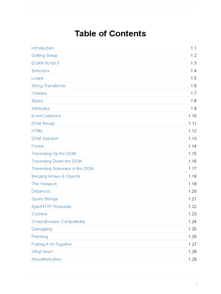 The Vanilla Js Guidebook | PDF | Document Object Model | Java Script