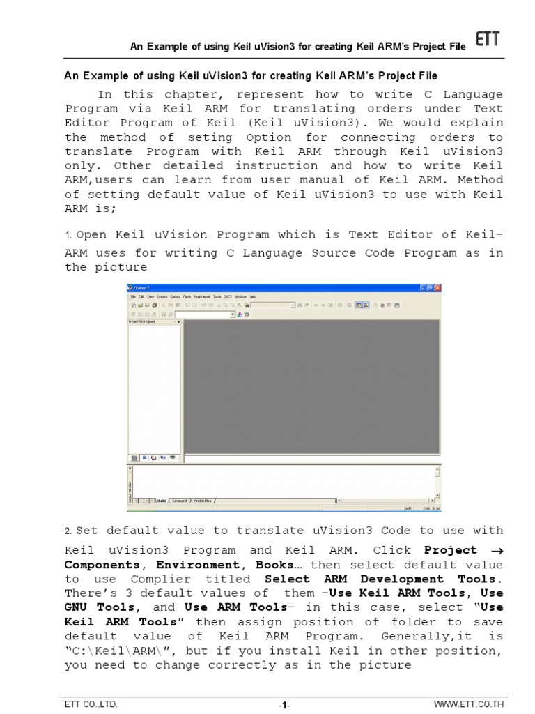 Examples Used KEIL-ARM | PDF | Computer Program | Programming