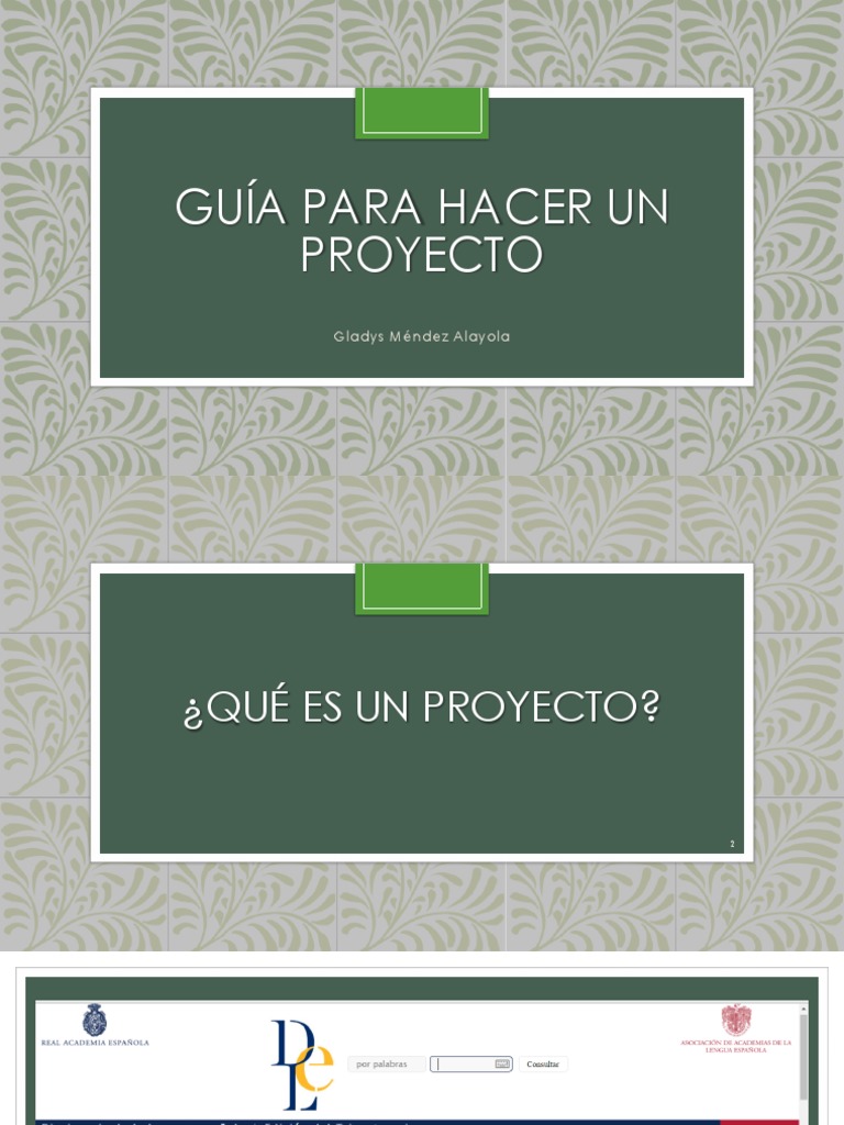 Guía para Hacer Un Proyecto | PDF | Presupuesto | Autor