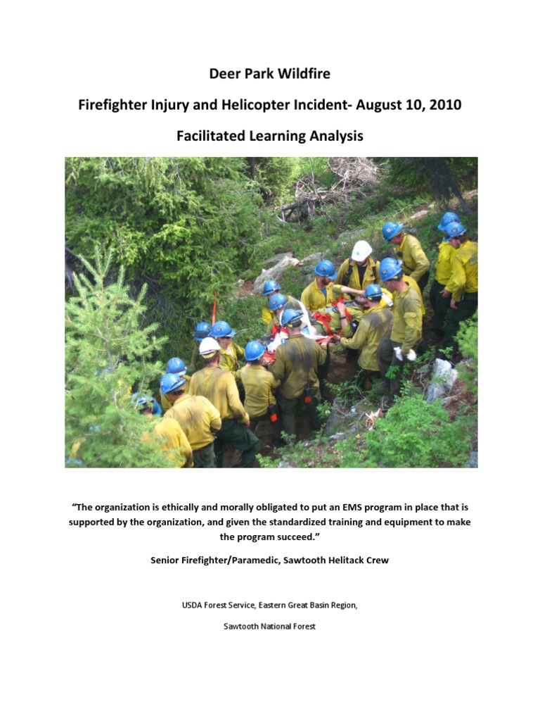 Wildfire Response Lessons | PDF | Firefighter | Emergency Medical ...