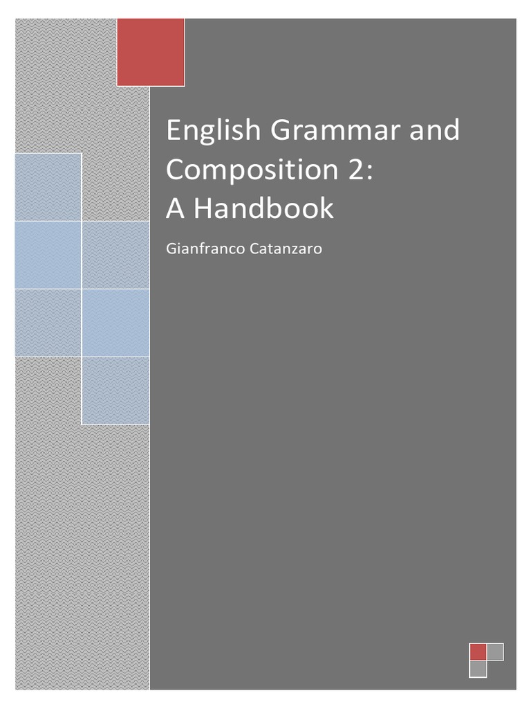 Grammar and Composition 2 Handbook.pdf | Consonante | Gramática inglesa