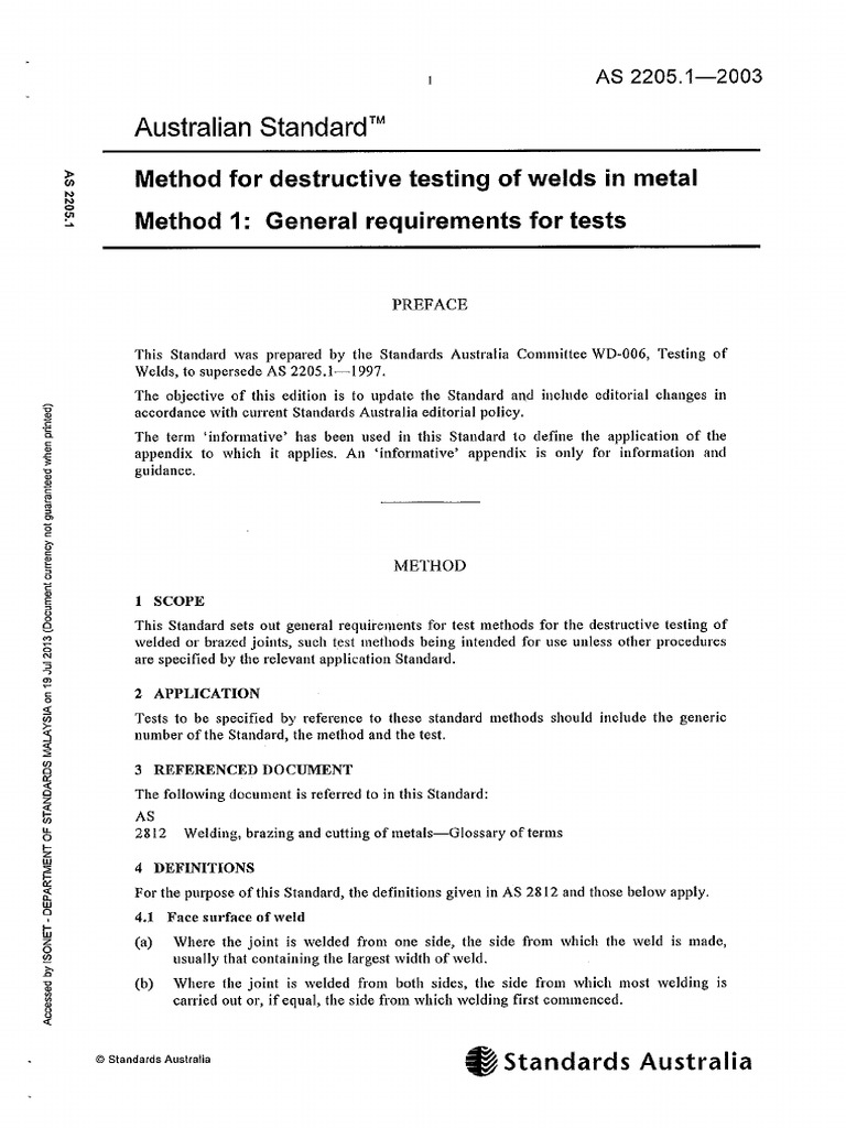As 2205.1-2003 | PDF