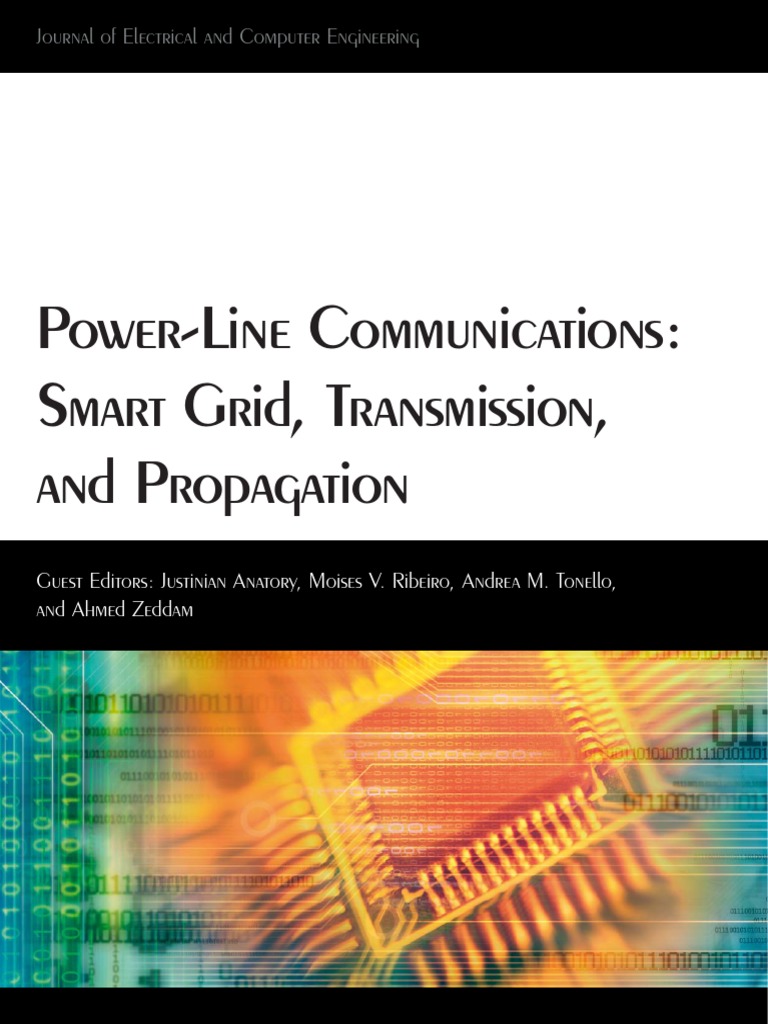 Power-Line Communications: Smart Grid, Transmission, and Propagation ...