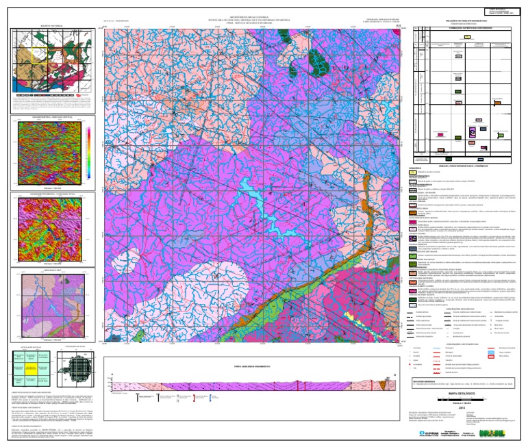 Mapa Geológico Divinopolis - MG | PDF