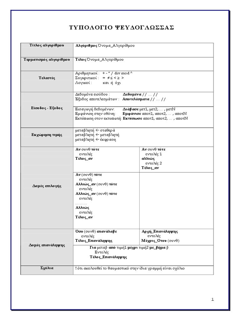 ΑΕΠΠ ΤΥΠΟΛΟΓΙΟ PDF | PDF