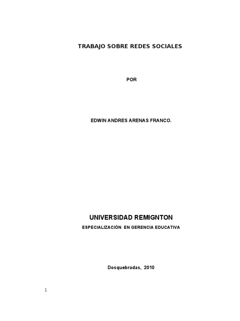 Edwin Arenas Franco | PDF