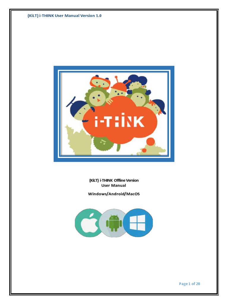 iTHINK User Manual English PDF | PDF | Login | User (Computing)