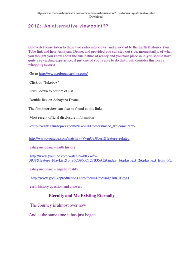 2012 Alternative Perspectives Deane | PDF | Self | Time